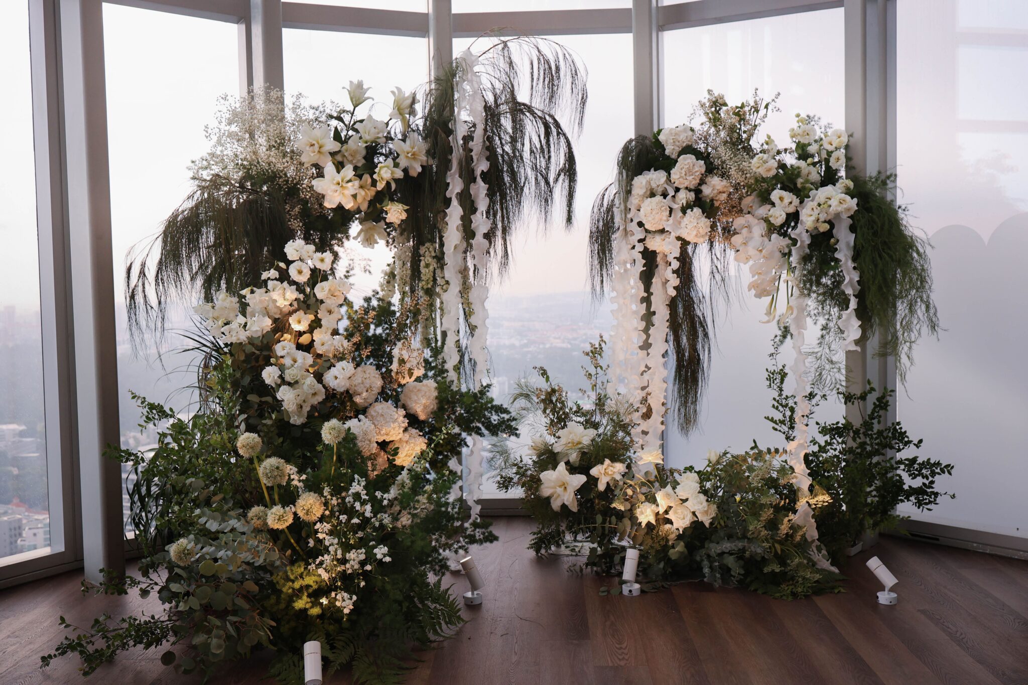 A Modern Garden-Inspired Wedding at 1-Atico Singapore - Bucket Full of ...